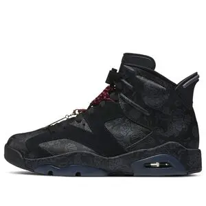 JORDAN Air Retro "singles Day" High Top Sneakers - Black