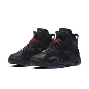 JORDAN Air Retro "singles Day" High Top Sneakers - Black