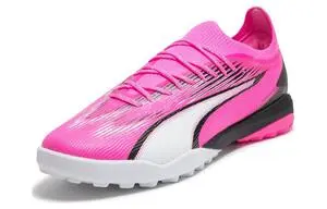 PUMA Ultra Play Mg Athletic Shoes - Pink/white/black