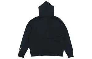 JORDAN Black Multi-color Large Logo Hoodie