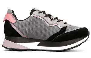 Sketchers Lace-up Athletic Sneakers - Grey/black