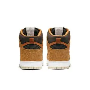 Nike Dunk High Premium "dark Curry - Brown/yellow