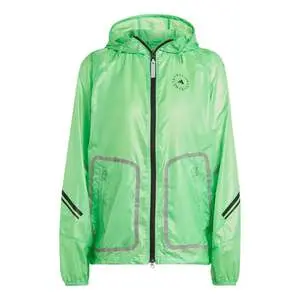 Adidas Stella McCartney TruePace Running Jacket Green
