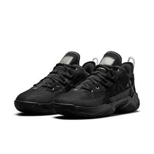 JORDAN One Take 2 " Metallic Silver" Sneakers - Black