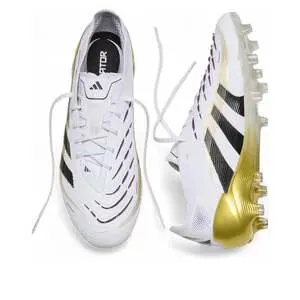 Adidas Predator Elite Fg Football Boots - Cloud White/core Black/gold Metallic