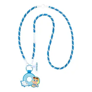 POP MART Crybaby Vacation Mode On Series Long Lanyard 'sunbathing - Multi-color