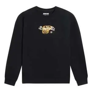 LI-NING Badfive Hoops Graphic Sweatshirt - Black/multi-color