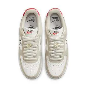 Nike Force 1 '07 Lv8 'first Use' Sneakers - Light Stone/black/sail