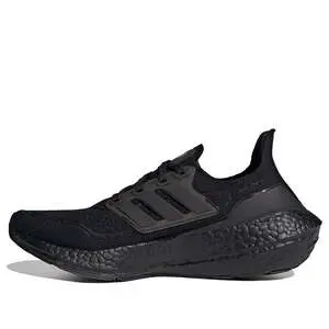 Adidas Ultraboost 21 Performance Sneakers - Black