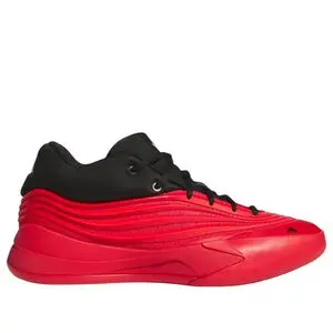 Adidas Dame 'dolla Red' Athletic Sneakers - Pure Ruby/core Black/silver Metallic