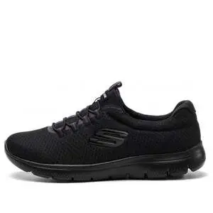 Sketchers Summits Low Top Sneakers - Black