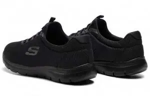 Sketchers Summits Low Top Sneakers - Black