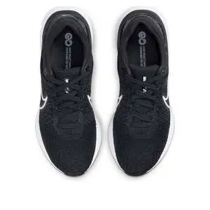 Nike React Infinity Run Flyknit 3 Athletic Sneakers - Black/white
