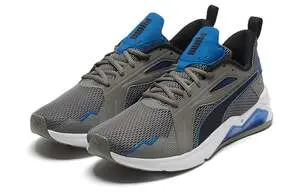 PUMA Lqdcell Method Low Top Athletic Sneakers - Gray/black/blue