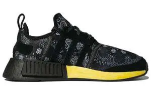 Adidas Neighborhood X Nmd_r1 " Paisley Bandana - Black