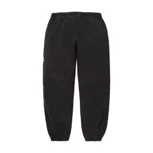 Supreme Fw25 Washed Old English Sweatpant - Black