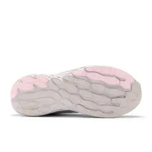 NEW BALANCE X Ganni Fresh Foam Trainer - Silver Metallic/grey/pink