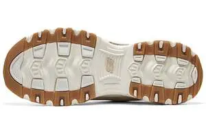 Sketchers D'lites Lace Up Sneakers - Beige