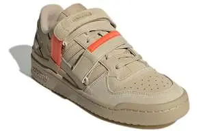 Adidas Forum Low Strap Sneakers - Brown/orange