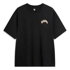 LI-NING Badfive Hoops Graphic T-shirt 'black - Black/multi-color