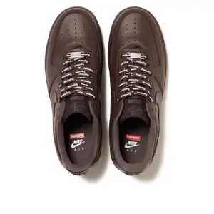 Nike Supreme X Force 1 Low - Baroque Brown