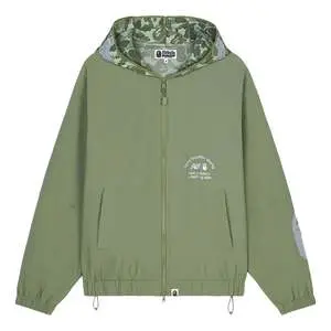 NEW BALANCE X A Bathing Ape Hooded Jacket - Green
