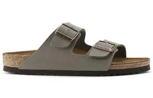 BIRKENSTOCK Arizona Birkibuc Sandals - Grey