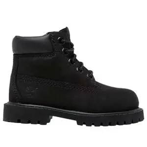 Timberland 6 Inch Premium Nubuck Boots - Black
