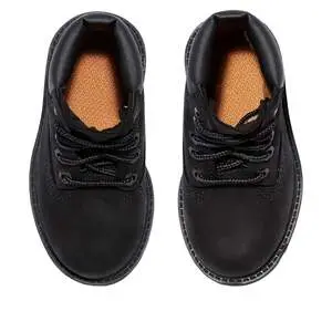 Timberland 6 Inch Premium Nubuck Boots - Black