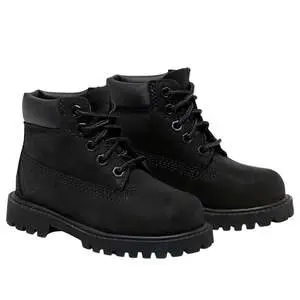 Timberland 6 Inch Premium Nubuck Boots - Black