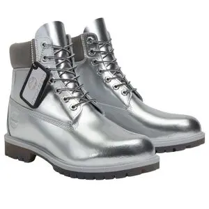 Timberland X Veneda Carter Inch Premium Boot - Silver