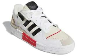 Adidas Forum Exhibit Low Sneakers - Creamwhite/black