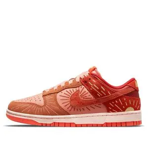 Nike Dunk Low "winter Solstice - Red/pink/yellow