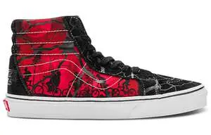 VANS X Stranger Things Sk8-hi Reissue 'upside Down' Sneakers - Black/red