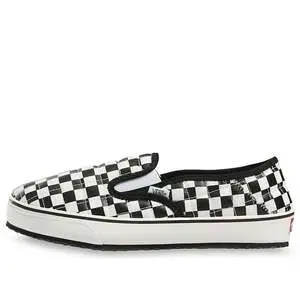 VANS Checkerboard Slip-on Sneakers - Black And White