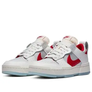 Nike Dunk Low Disrupt Sneakers - White/red