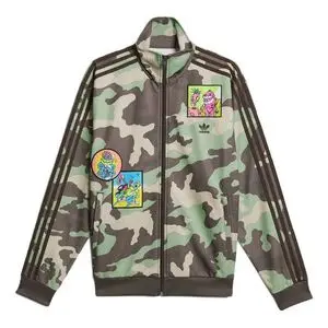 Adidas Originals X Jeremy Scott Camouflage Track Jacket - Multicolor