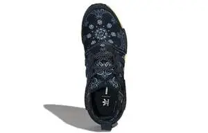 Adidas Neighborhood X Nmd_r1 "navy Paisley Bandana - Blue