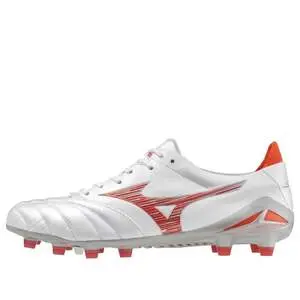 Mizuno Morelia Neo Iv Japan Football Soccer Cleats - White/red