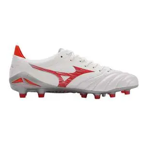 Mizuno Morelia Neo Iv Japan Football Soccer Cleats - White/red
