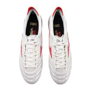 Mizuno Morelia Neo Iv Japan Football Soccer Cleats - White/red