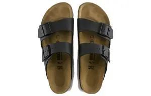 BIRKENSTOCK Arizona Birko-flor Narrow Fit Sandals - Black