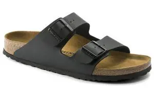 BIRKENSTOCK Arizona Birko-flor Narrow Fit Sandals - Black