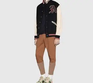 Gucci Stripe Short Sleeve Polo Navy Blue