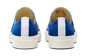 CONVERSE Comme Des Garcons Play X Chuck Taylor All Star 1970s Sneakers - Blue/black