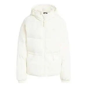 Adidas Padded Hooded Down Jacket - White