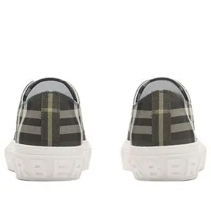 Burberry 26 Check Nylon Blend Sneakers