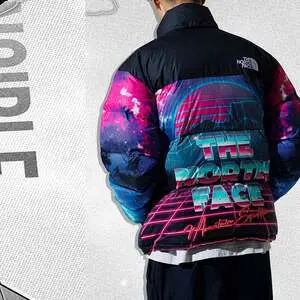 The North Face X Invincible 2021 Down Jacket - Multi Color