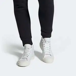 Adidas Nizza Rf High Top Sneakers - White