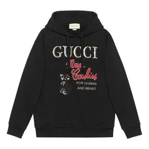 Gucci Mad Cookies Embroidered Hoodie